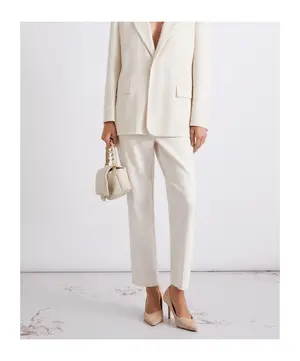 Marella Stretch Cotton-blend Trousers