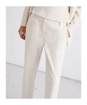 Marella Stretch Cotton-blend Trousers