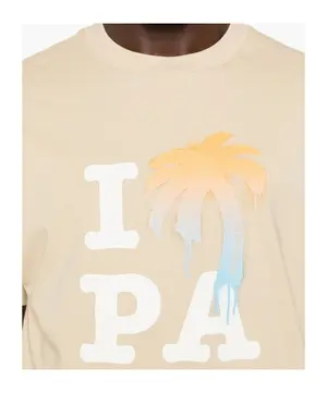 Palm Angels Palm-tree-print T-shirt