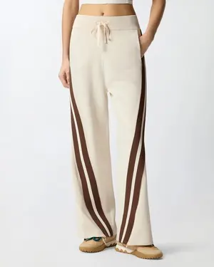 Pinko Drawstring Stripe Trousers