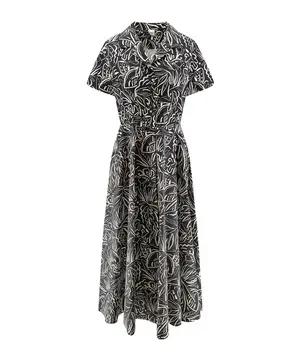 Aspesi Tie Detailed Day Dresses