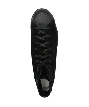 Y3 X Kuro High-top Lace-up Sneakers - Black