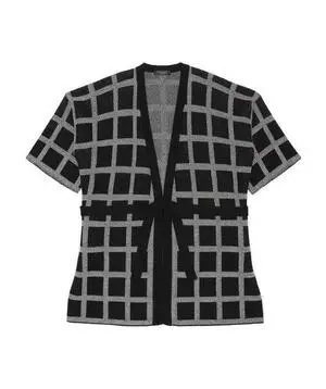Max Mara Short-sleeved Cardigan With Tie Detail