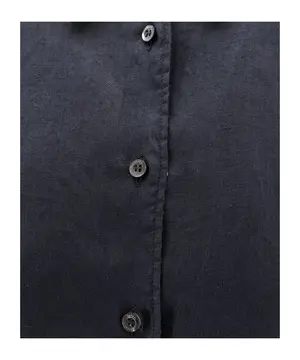 Aspesi Button-up Shirt With Classic Collar - Black