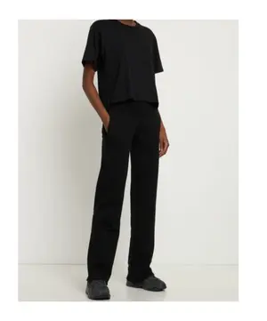 MOWALOLA Logo Print Cotton Jersey Sweatpants