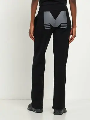 MOWALOLA Logo Print Cotton Jersey Sweatpants