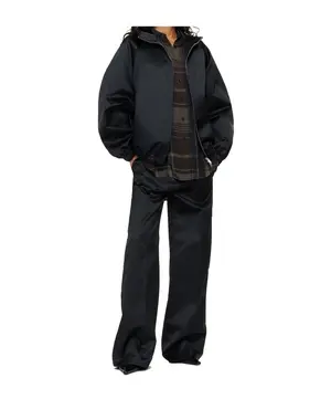 THE FRANKIE SHOP Baxter Zip-up Jacket - Black