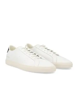 COMMON PROJECTS Achilles Slim Retro Low-top Sneakers - White/black