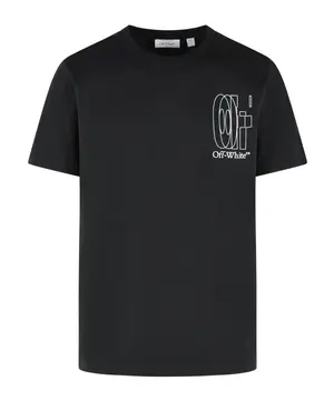 Off-White Big Double Arrow Crewneck T-shirt - Black