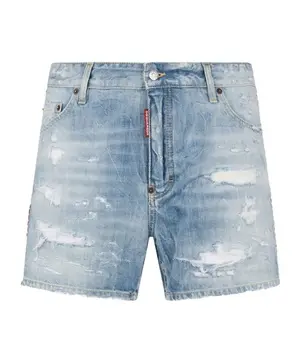 Dsquared2 Frayed Shorts For Men