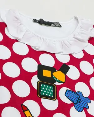 Moschino Pattern Printed T-shirt - White