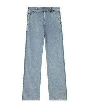 DIESEL® P-hantik Straight Leg Chinos - Light Blue