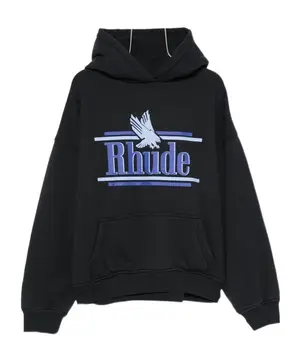 Rhude Cuffed Sweatshirts Hoodies For Men