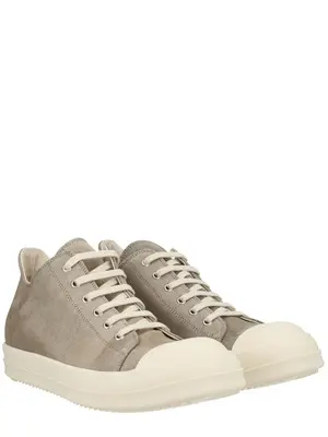 Rick Owens Low Shark-sole Sneakers - Nude