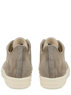 Rick Owens Low Shark-sole Sneakers - Nude