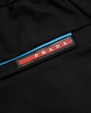 Prada Logo Detail Shorts