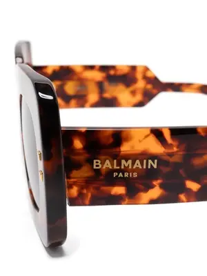 Balmain Full Frame Sunglasses - Brown
