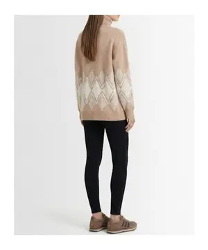 Varley Hedda Fairisle Half-zip Sweater