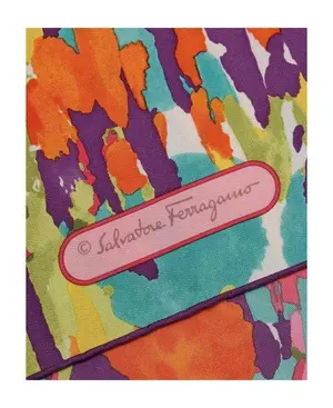 FERRAGAMO Logo Details Scarves