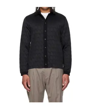 Paul Smith Long-sleeved Jacquard Shirt