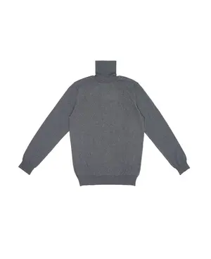 FERRAGAMO High-necked Sweater - Gray