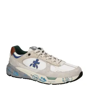 Premiata Mase25 Low Top Sneakers - Nude