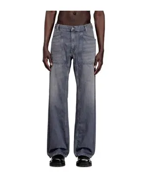 DIESEL® D-zeta Relaxed Fit Jeans - Grey