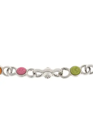 Casablanca Engraved Charm Necklace