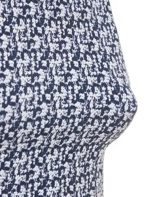 The Upside Jacquard Pattern Cropped Vest