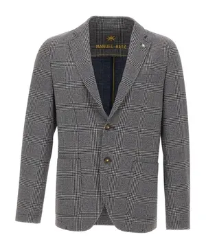 MANUEL RITZ Sempre Houndstooth Blazer