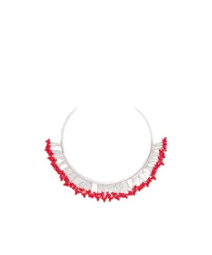 Isabel Marant Étoile Nora Beaded Necklace - White