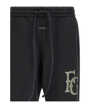 Fear Of God Logo Patch Drawstring Joggers