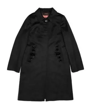 Max Mara Lapel Coat With Embellished Pockets
