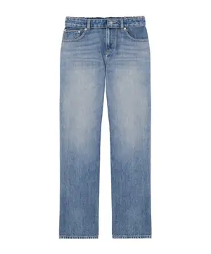 Alexander Mcqueen Raw Edge Hem Jeans For Women