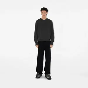 Burberry Checked Padded Slippers - Black