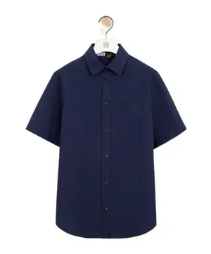 Loewe Short Sleeve Shirt - Navy