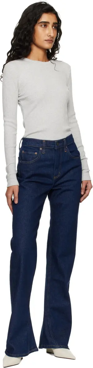 AGOLDE Mid-rise Bootcut Jeans - Black