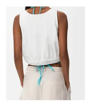 Loewe Paula's Drawstring Hem Knitted Top
