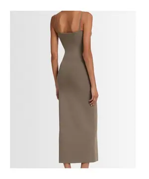Christopher Esber Spaghetti Strap V-neck Dress