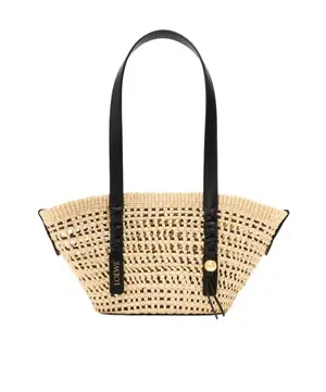 Loewe Small Braid Shoulder Bag - Nude