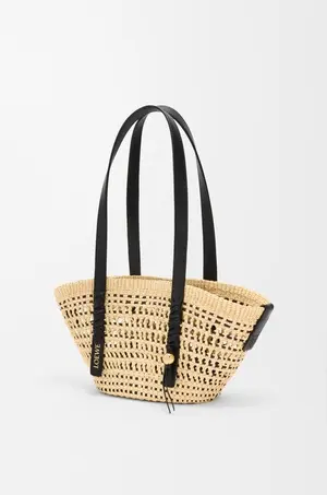 Loewe Small Braid Shoulder Bag - Nude