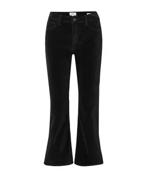FRAME Velvet Flared Pants