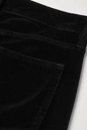 FRAME Velvet Flared Pants