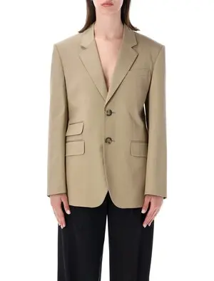 AMI Paris Single-breasted Tailored Blazer