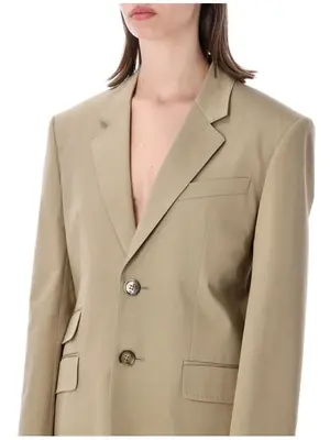 AMI Paris Single-breasted Tailored Blazer