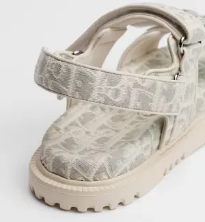 Dior Signature Sandals - Nude