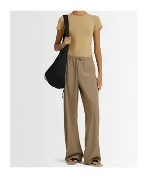 ENTIRE STUDIOS Short Sleeve Bodysuit - Nude