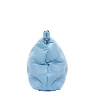 MAISON MARGIELA Glam Slam Clamshell Clutch Bag - Light Blue