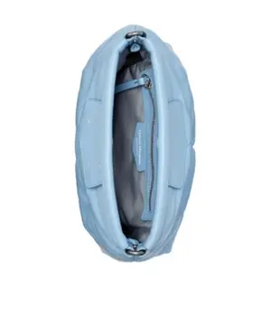 MAISON MARGIELA Glam Slam Clamshell Clutch Bag - Light Blue