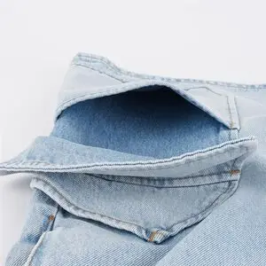 Loewe Denim Cargo Shorts - Blue